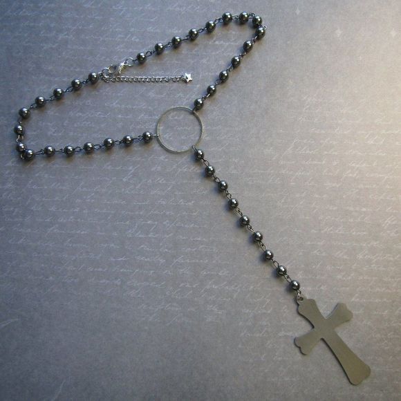 Jewelry | Gothicrosary Big Statement Piece Stainless Steel Halloween ...
